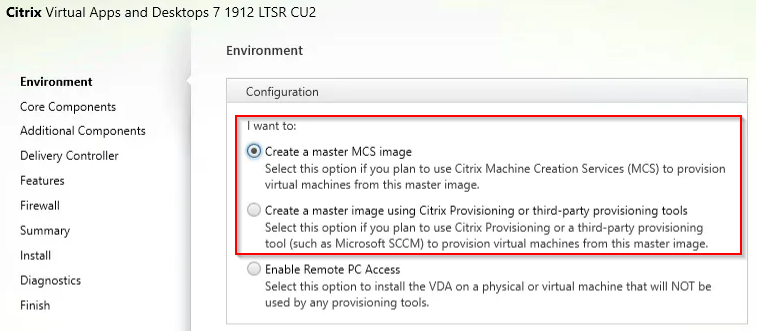 Converting PVS Master to MCS - Citrix Virtual Apps and Desktops - Xenit