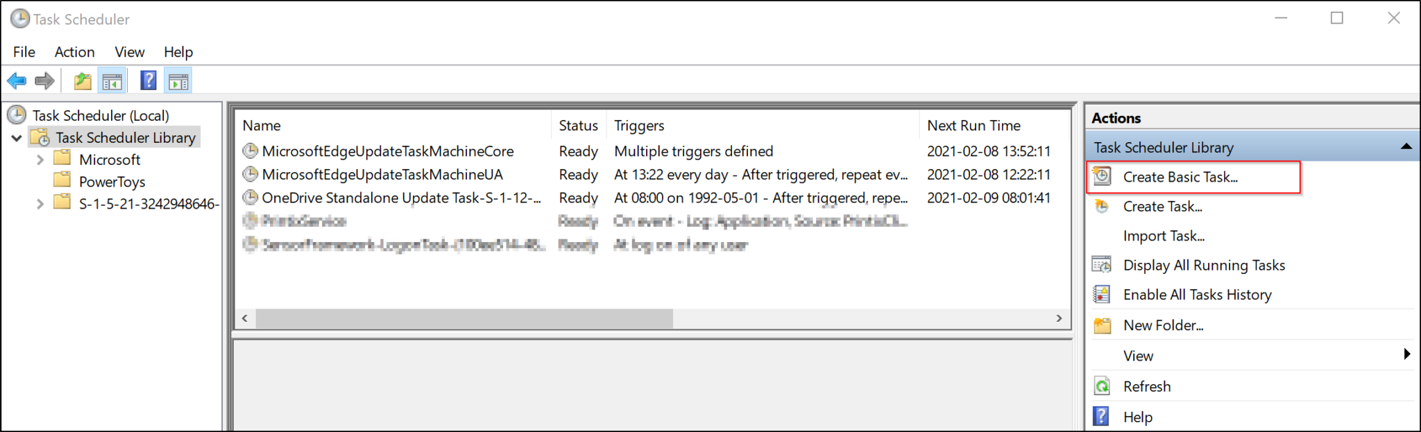 How to configure scheduled tasks in Windows - Xenit
