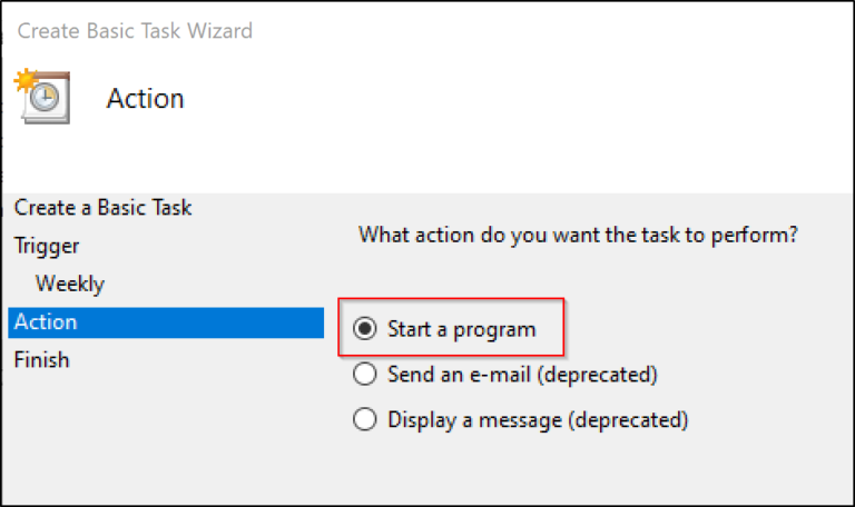 How to configure scheduled tasks in Windows - Xenit
